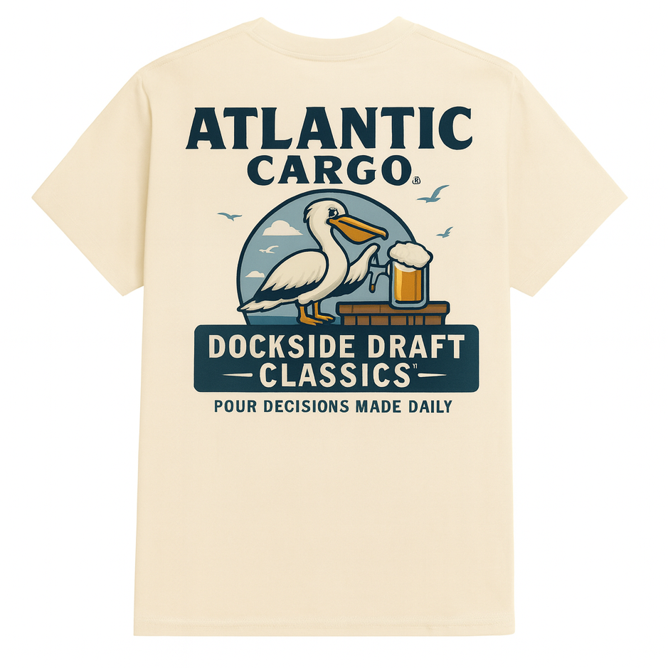 Founders Drop - Dockside Draft Seagull T-Shirt – Atlantic Cargo - Key ...